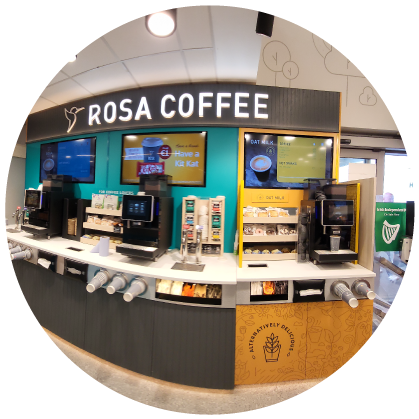 Rosa Coffee Shop: Espresso Bars, Irish Coffee & Coffee To Go