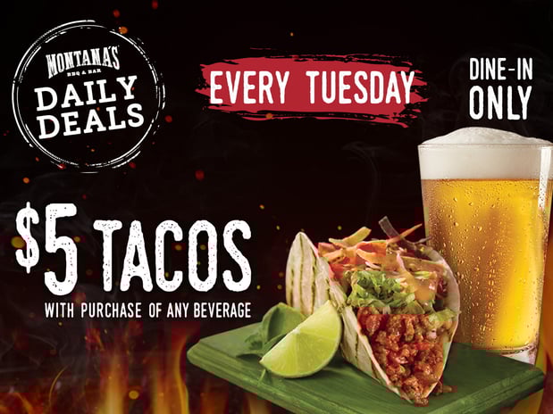 Montana’s Moncton | Montana's BBQ & Bar | Restaurant | Sports Bar ...