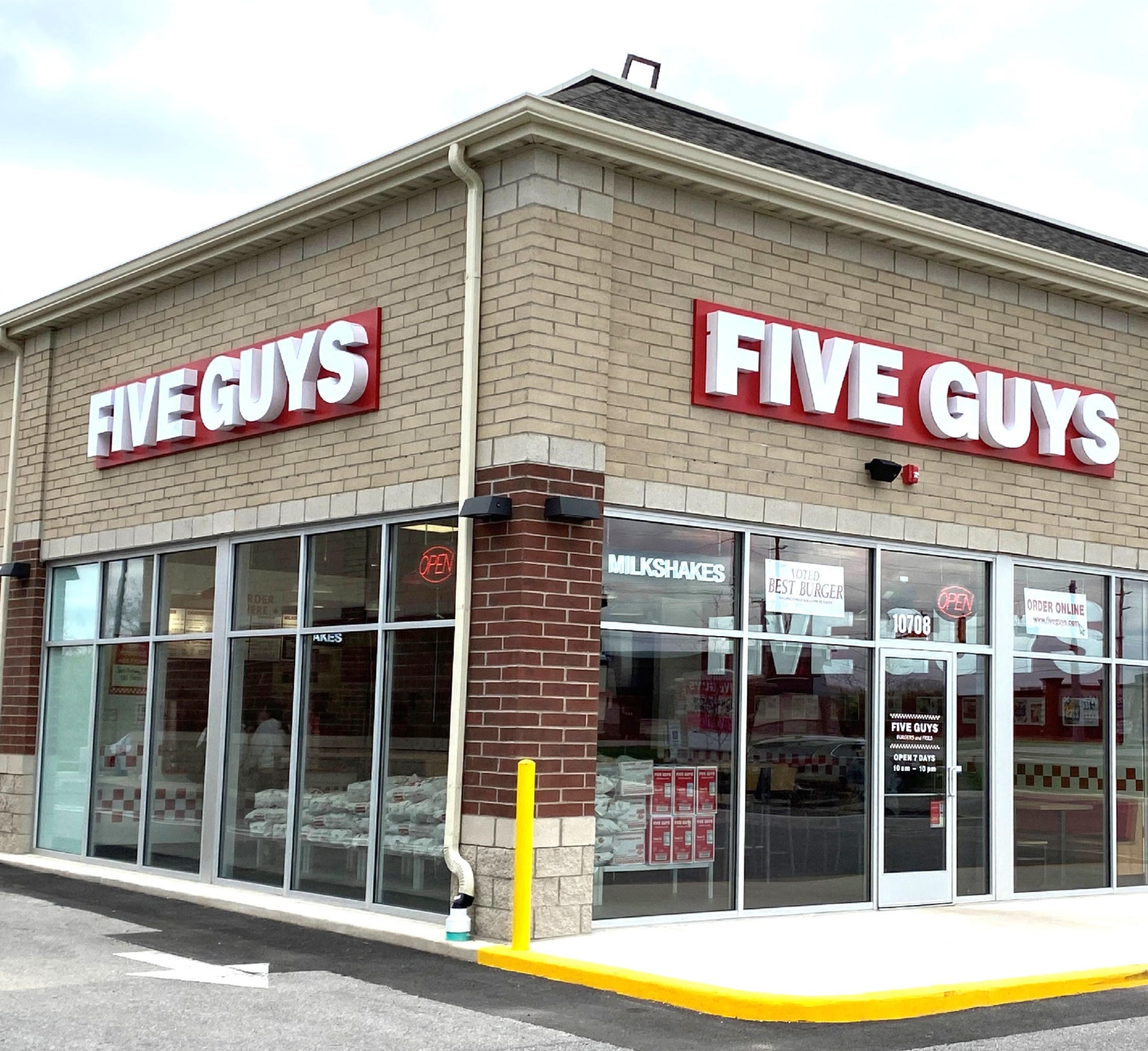 Five Guys Burgers Logo