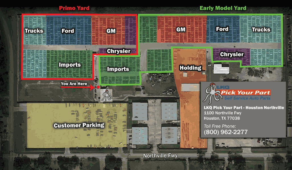 LKQ Pick Your Part - Houston Northville in Houston, TX