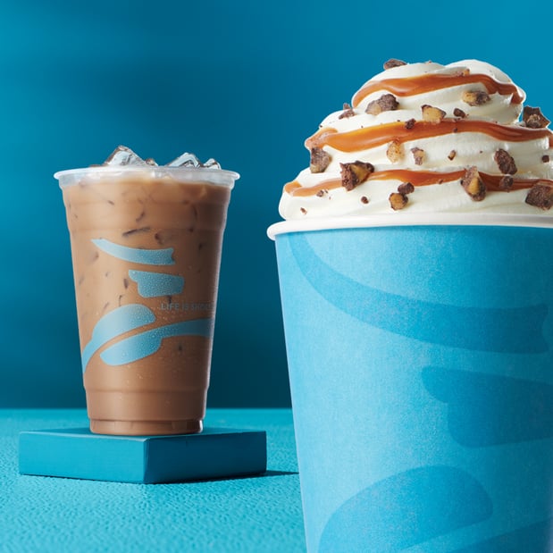 Great Mochas at Caribou Coffee near La Crosse