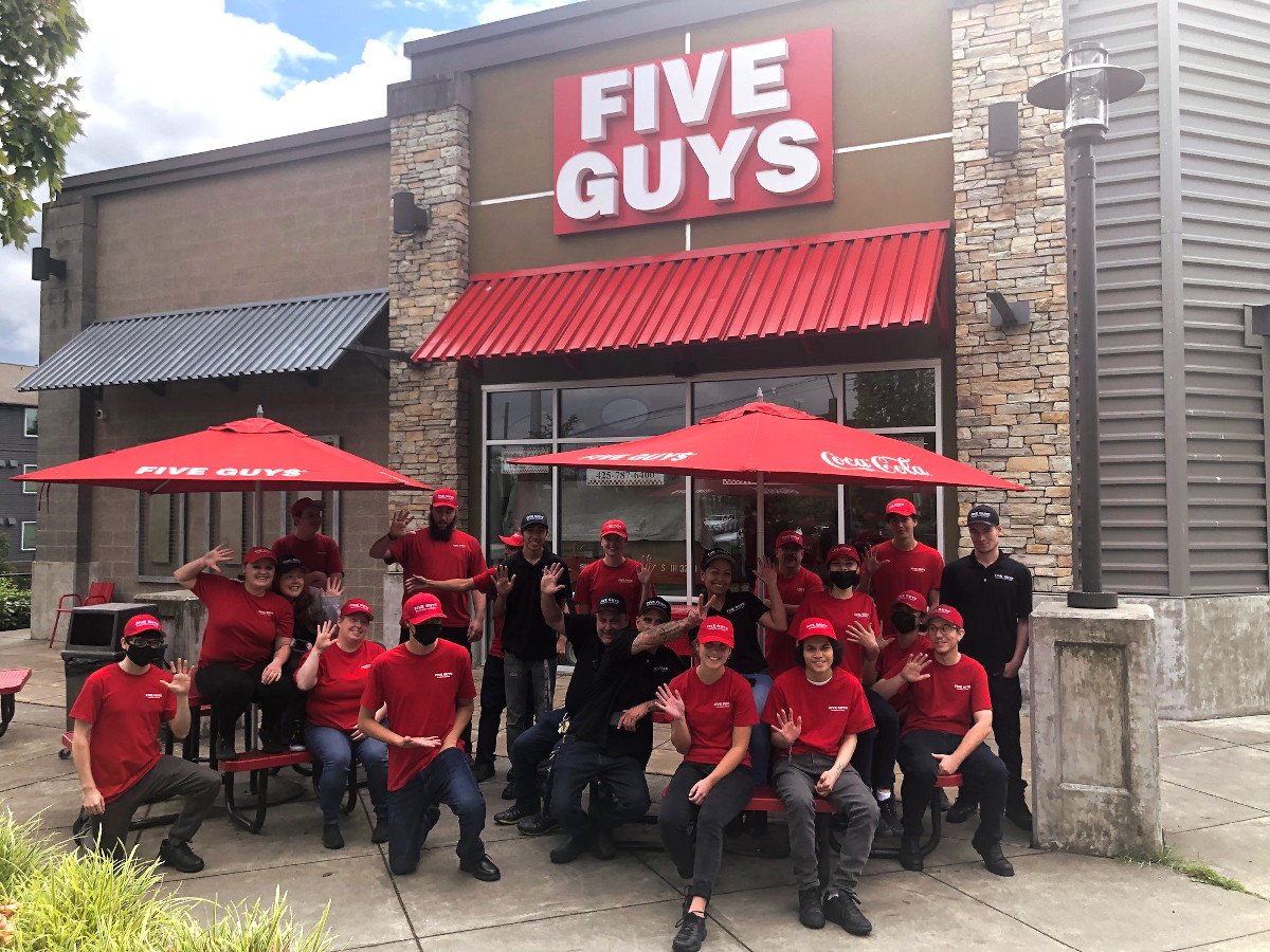 Five Guys Menu