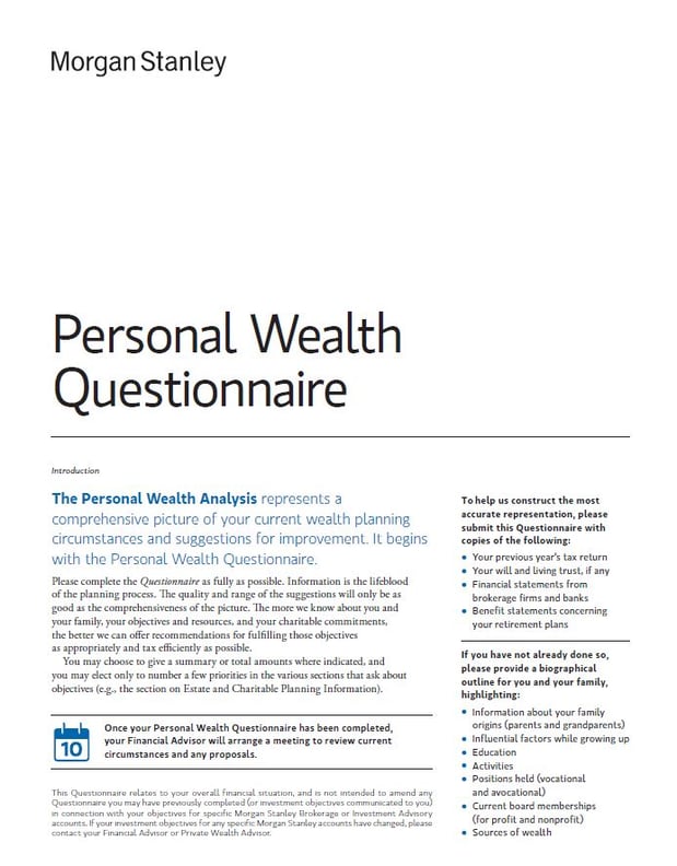 Bryan E Quackenbush | Baltimore, MD | Morgan Stanley Wealth Management