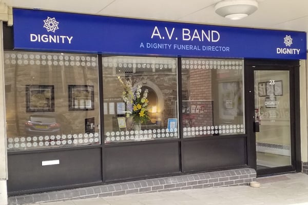 About A V Band Funeral Directors in Worcestershire | Dignity Funerals