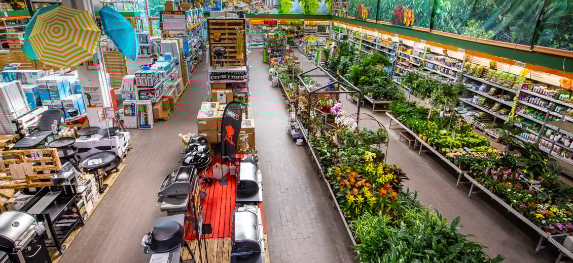 OBI Kecskemét áruház - Kertészeti osztály