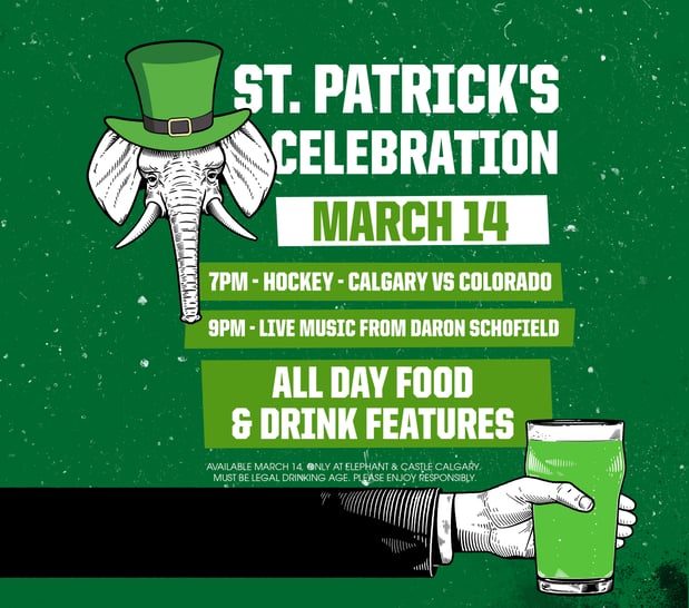 Elephant & Castle Calgary | Elephant & Castle Pub & Restaurant ...