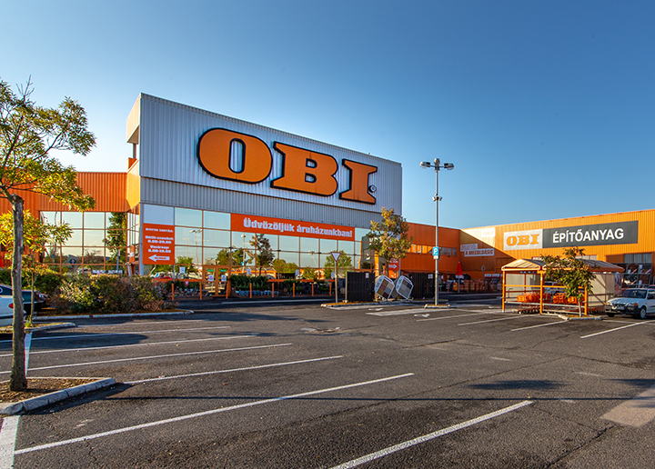 OBI áruház Fót | Fehérkő utca 2.