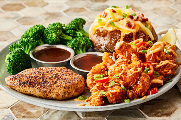 Outback Steakhouse in Fresno, CA off W. Shaw