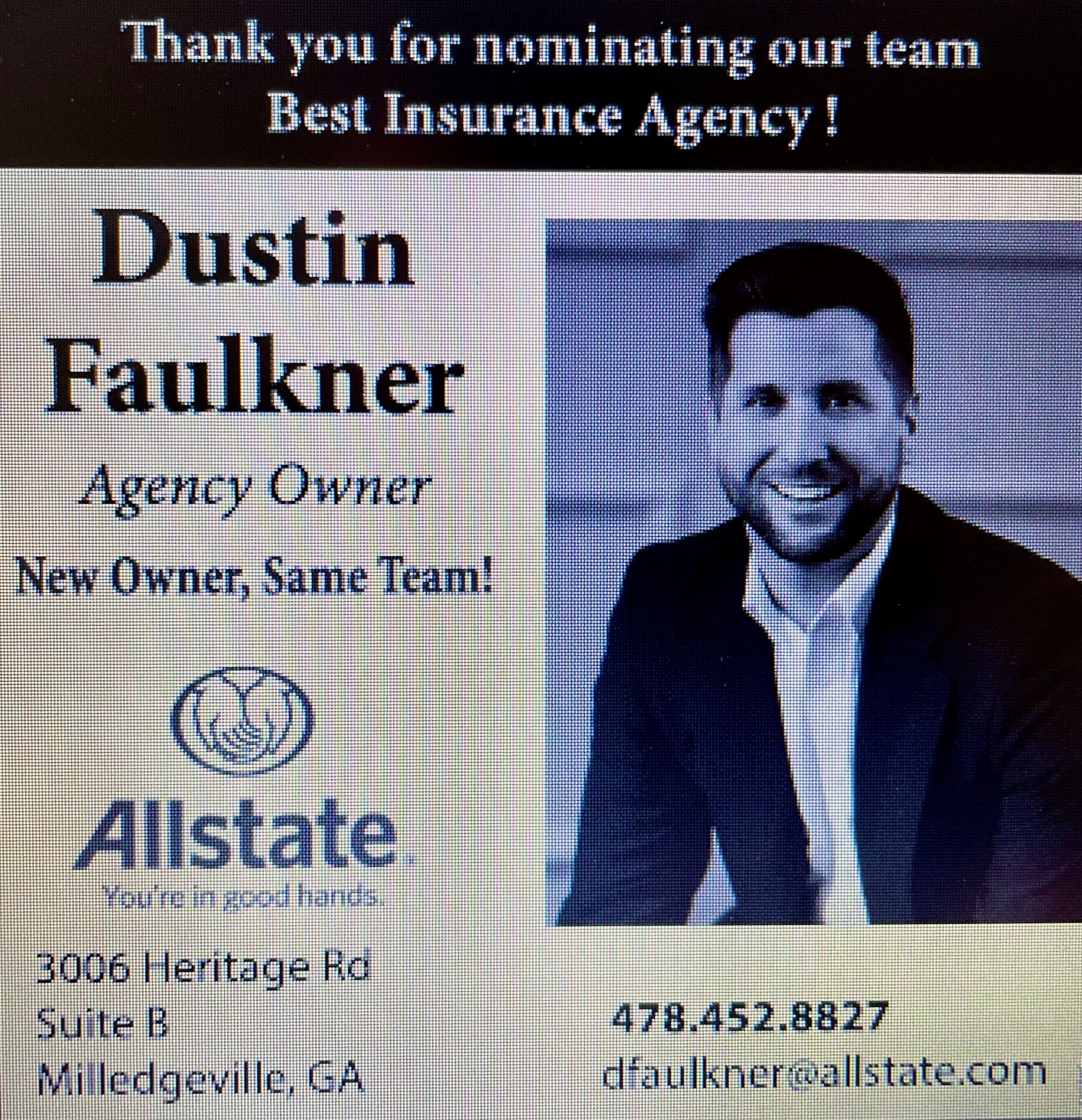 Dustin Faulkner – Allstate Car Insurance Agent Near Me in Milledgeville, GA