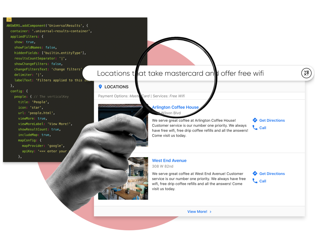 Pages Developer Tools | Yext