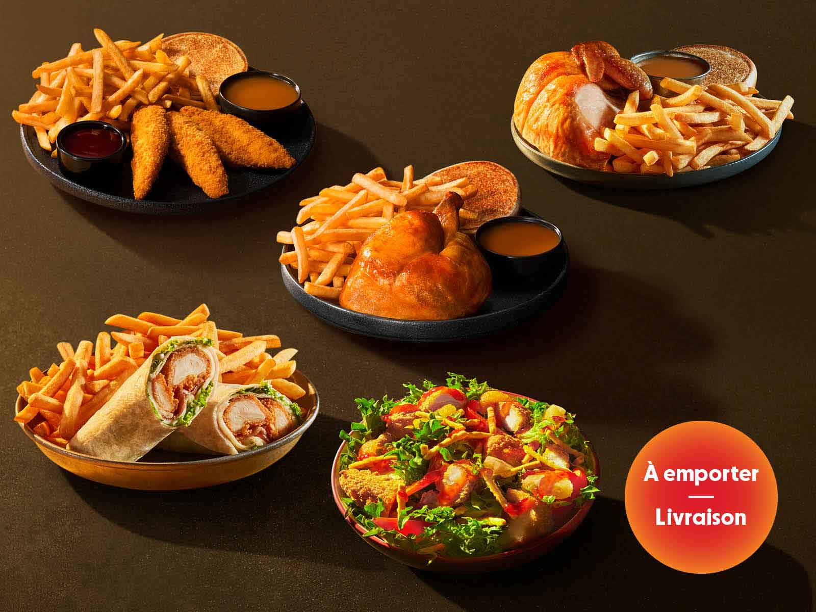 Restaurant & Bar St-Hubert Piedmont | Salle à manger | Mets à emporter ...