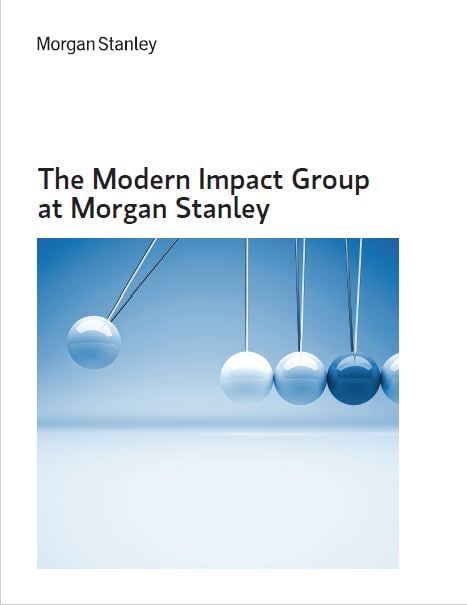 The Modern Impact Group | New York, NY | Morgan Stanley Wealth Management