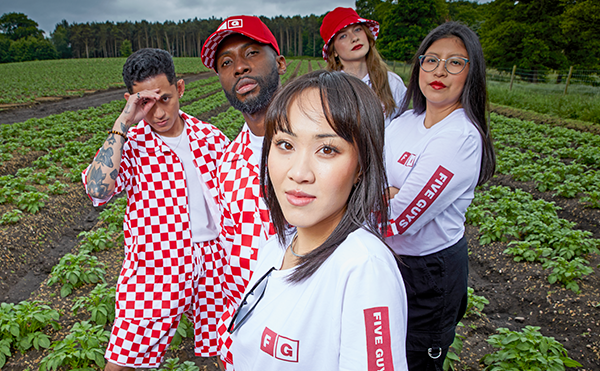 Five Guys Canary Wharf: Burgers & Fries in London