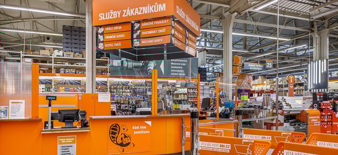 OBI Praha Ruzyně | Výtvarná 3/1033