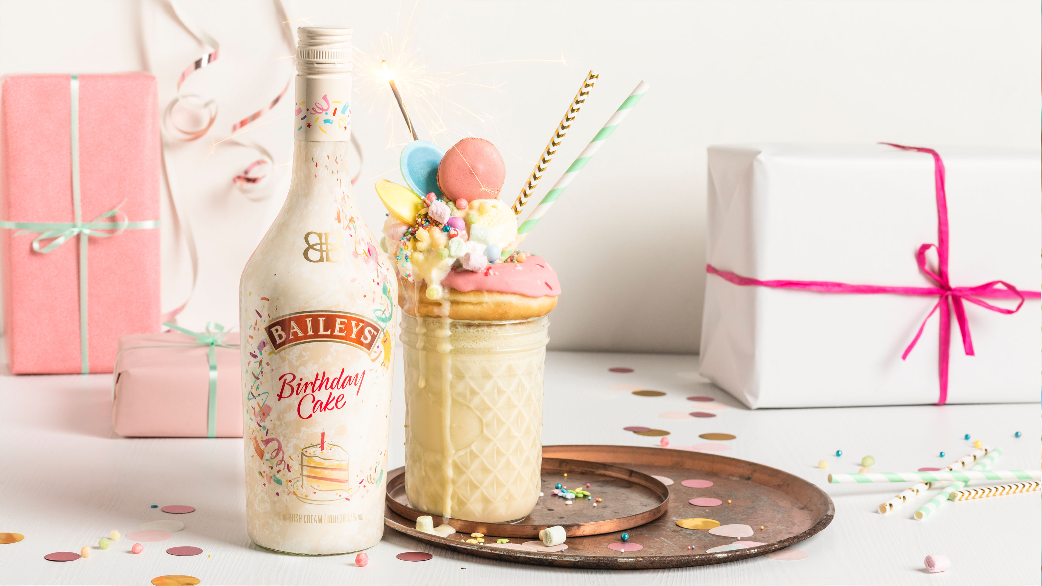 Baileys Birthday Cake Freakshake