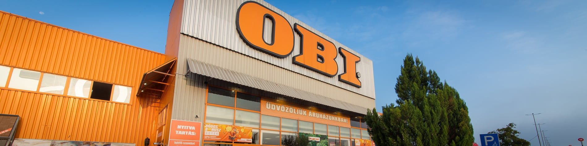 OBI áruház Budakalász | Omszk park 2.