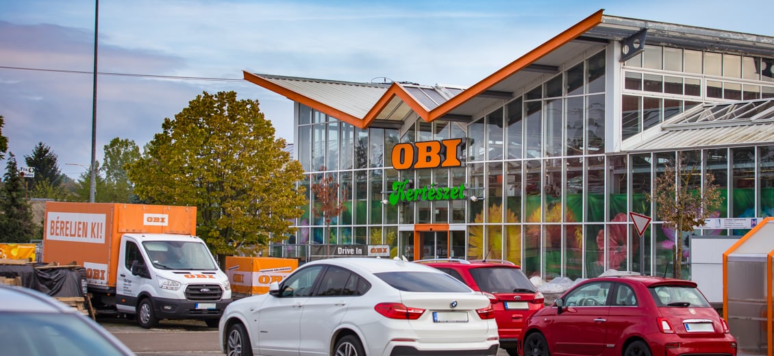OBI Eger áruház - Kertészeti osztály